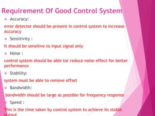 Contro lsystem | PPTX | Radio Control | Hobbies & Interests
