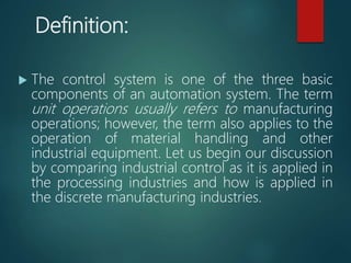 Control system | PPTX