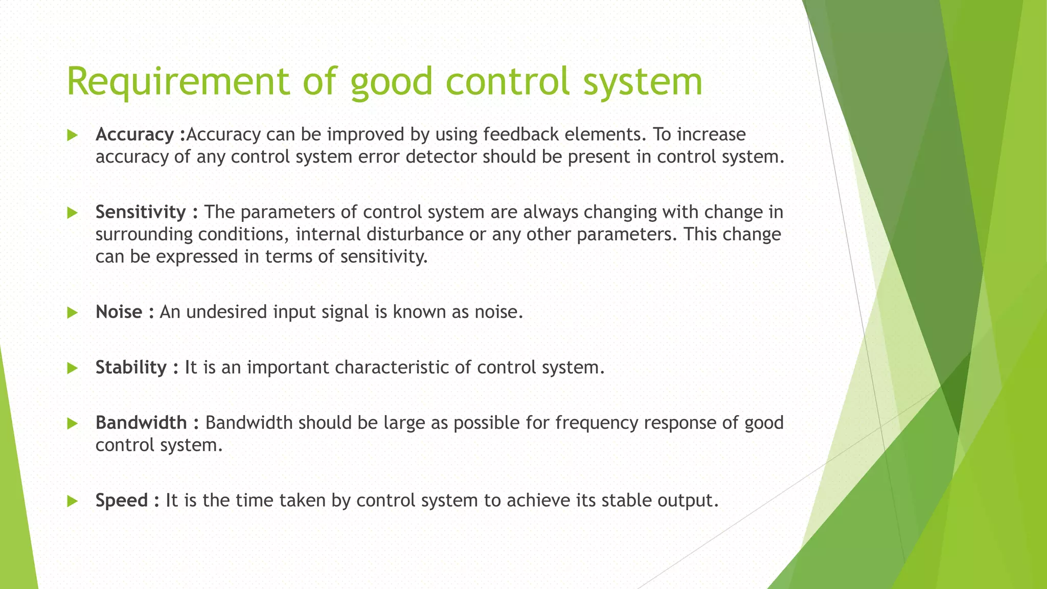 Control system | PPTX | Executive Leadership & Management | Business