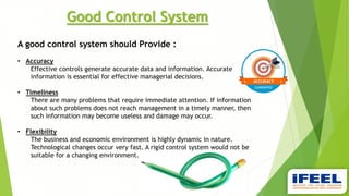 Control system | PPTX | Executive Leadership & Management | Business