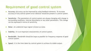 Control system | PPTX | Executive Leadership & Management | Business