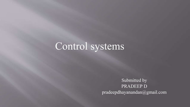 Control system | PPT