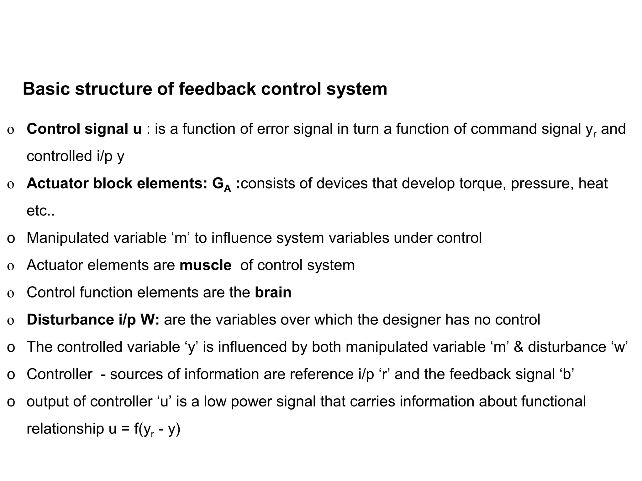 Control system | PPTX