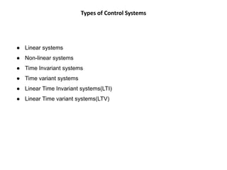 Control system | PPTX