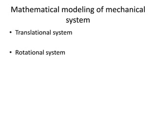 Control system | PPTX
