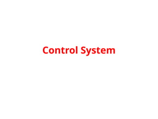 Control System in controlling systems pptx | PPT