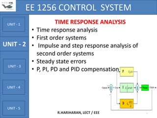 Control system (II-ECE) | PPTX