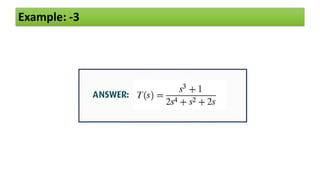 Control system basics, block diagram and signal flow graph | PPTX