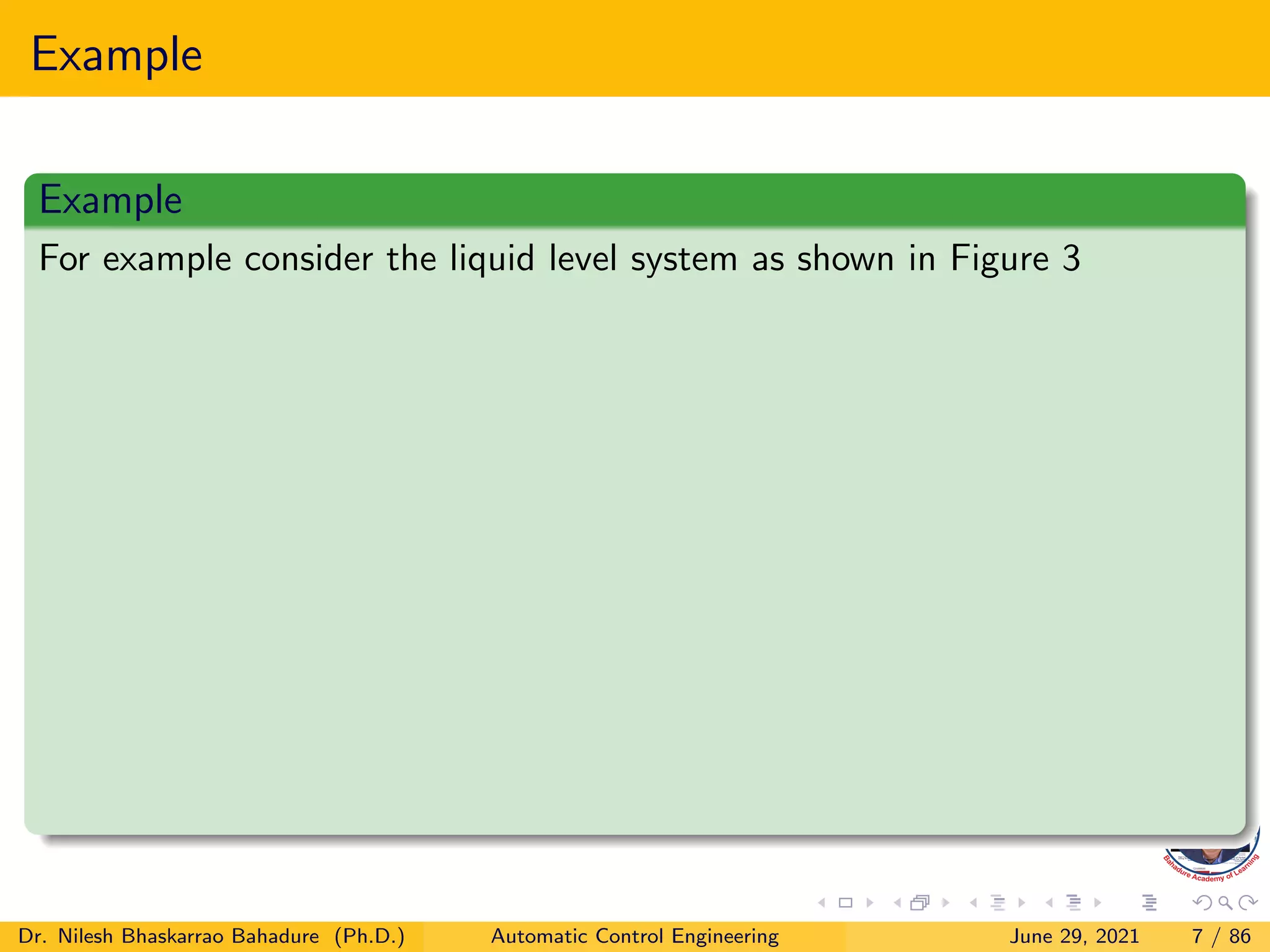 Control system block diagram | PDF