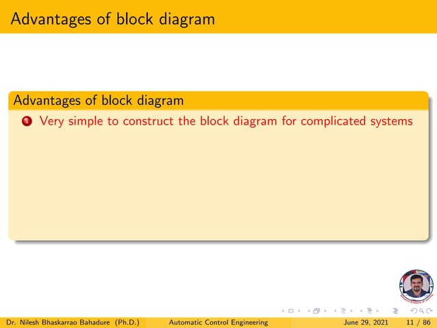Control system block diagram | PDF