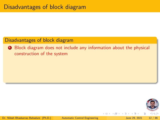 Control system block diagram | PDF