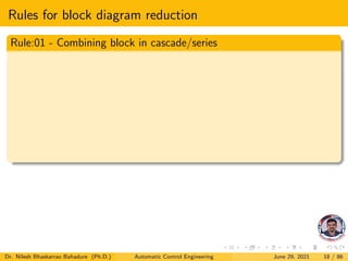 Control system block diagram | PDF