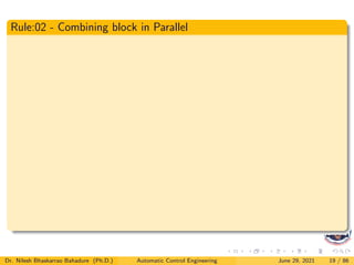 Control system block diagram | PDF