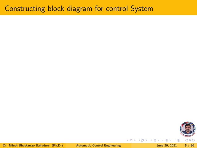 Control system block diagram | PDF