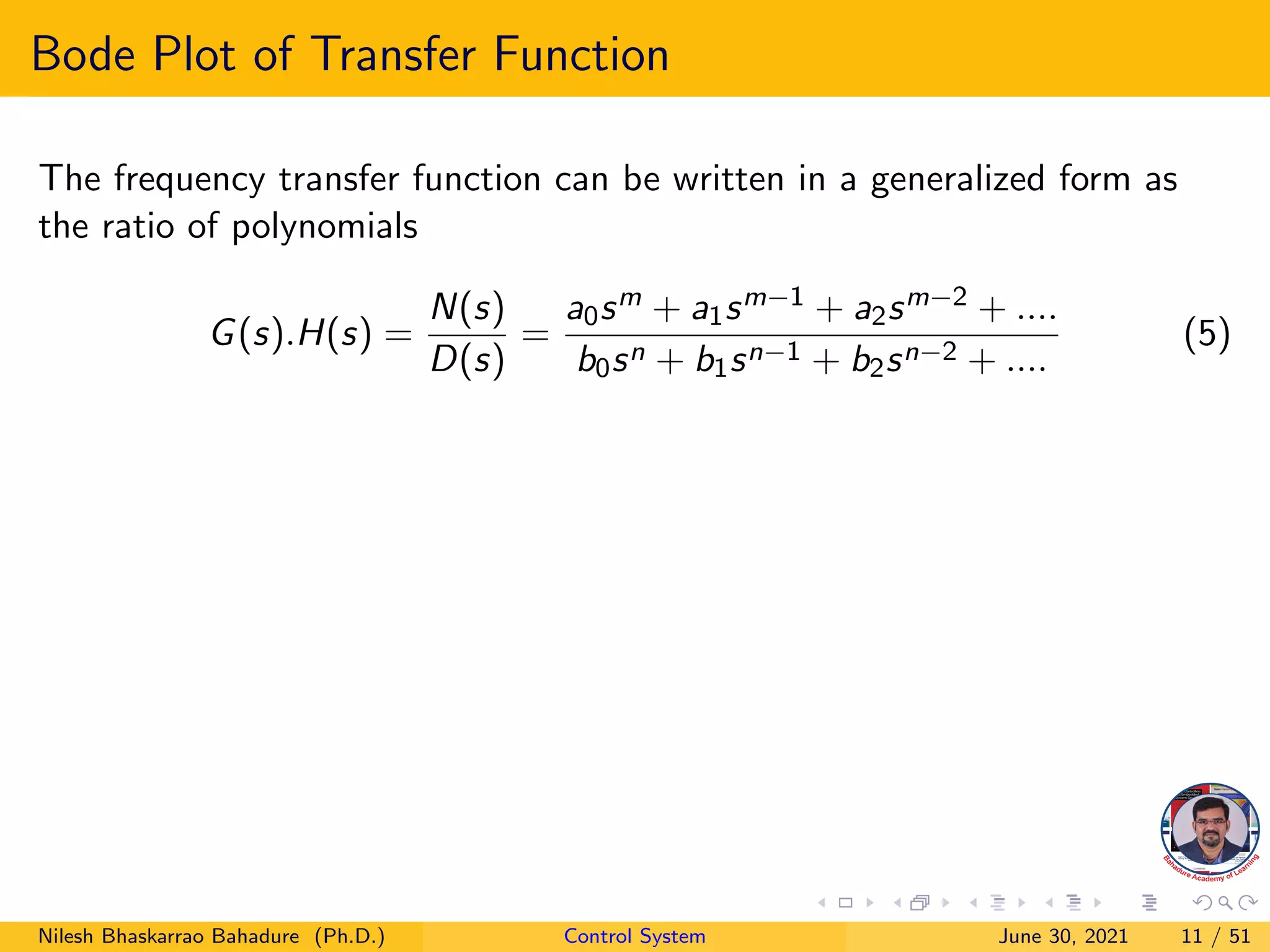 Control system bode plot | PDF