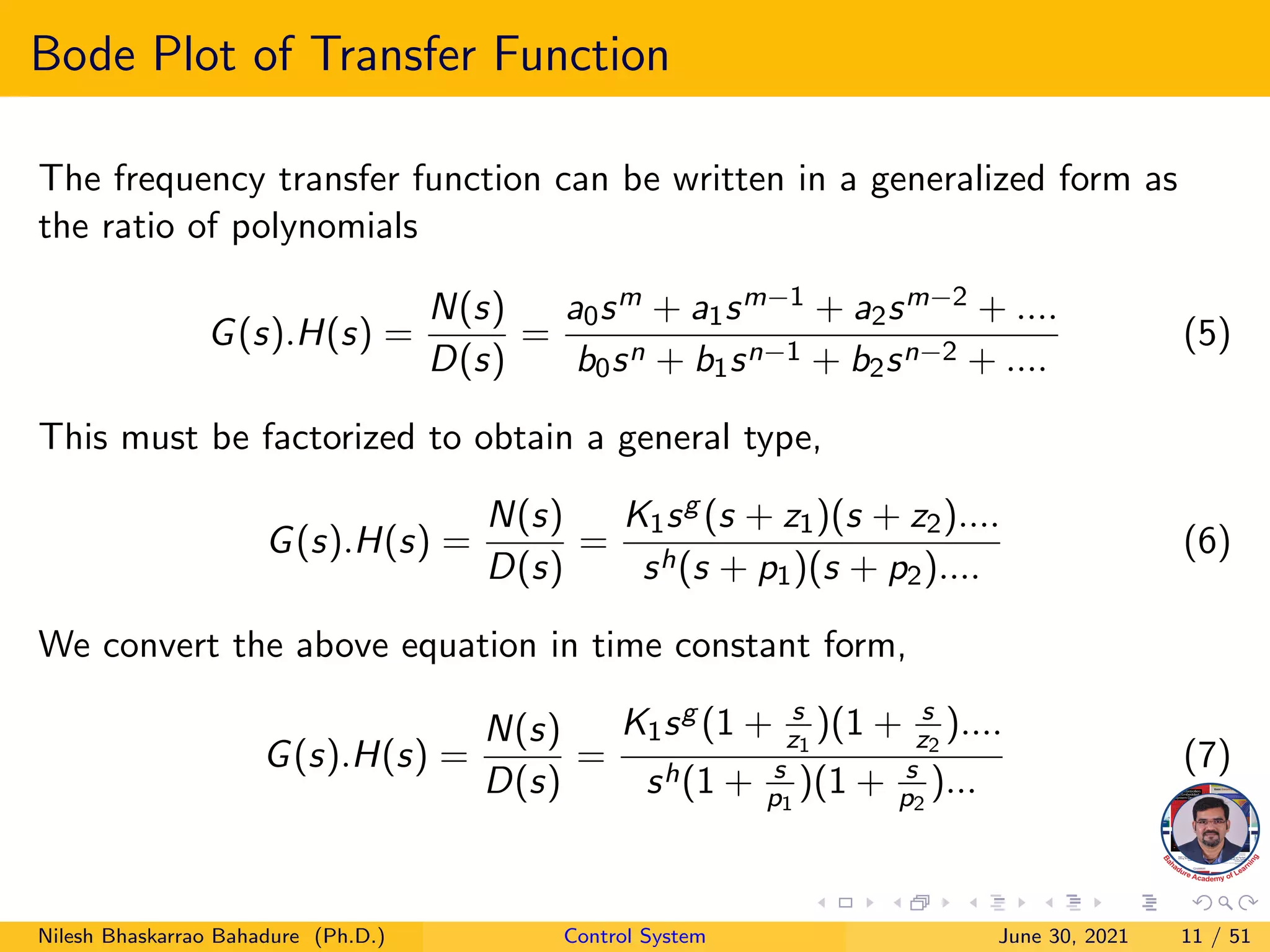 Control system bode plot | PDF