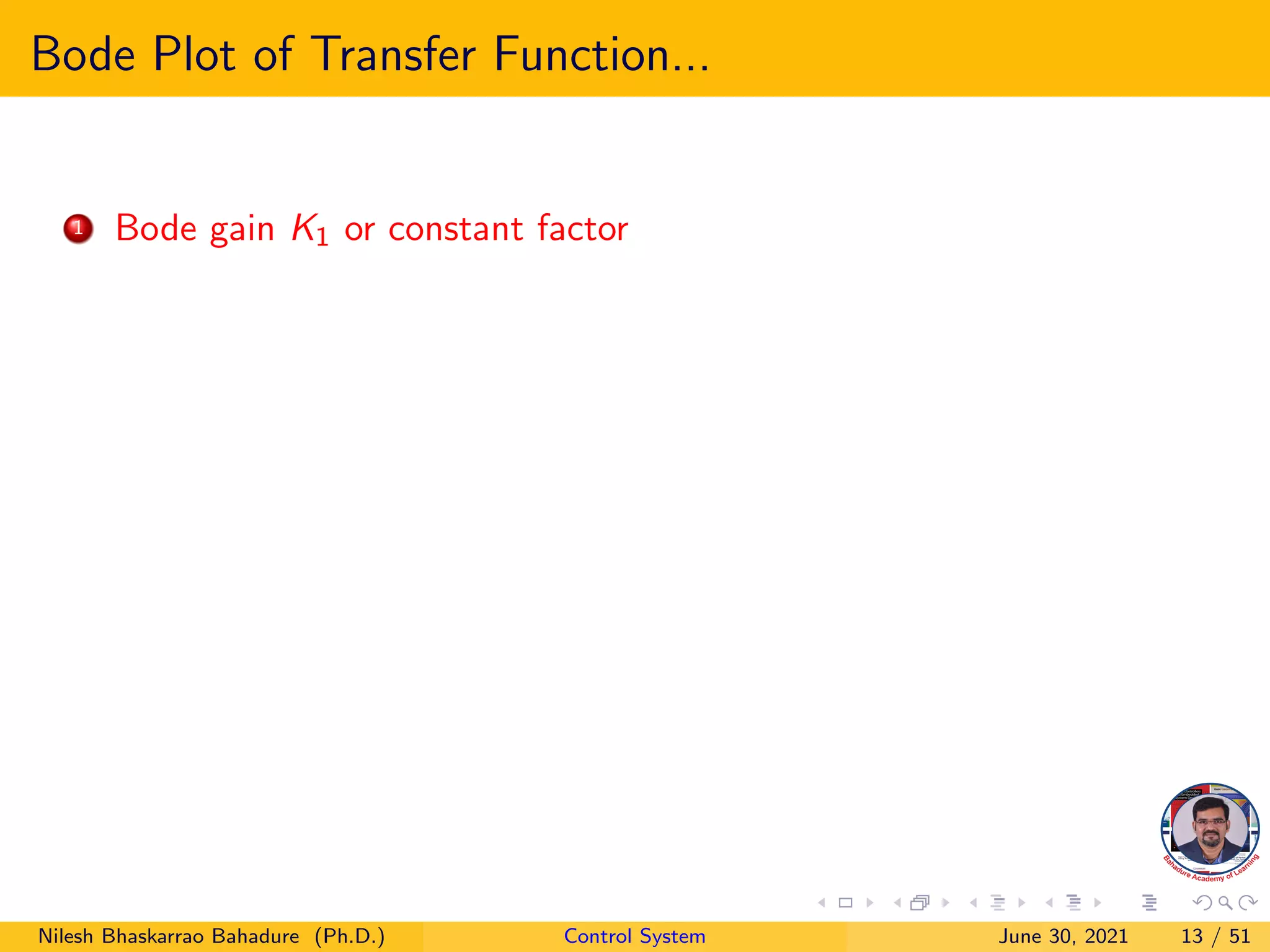 Control system bode plot | PDF