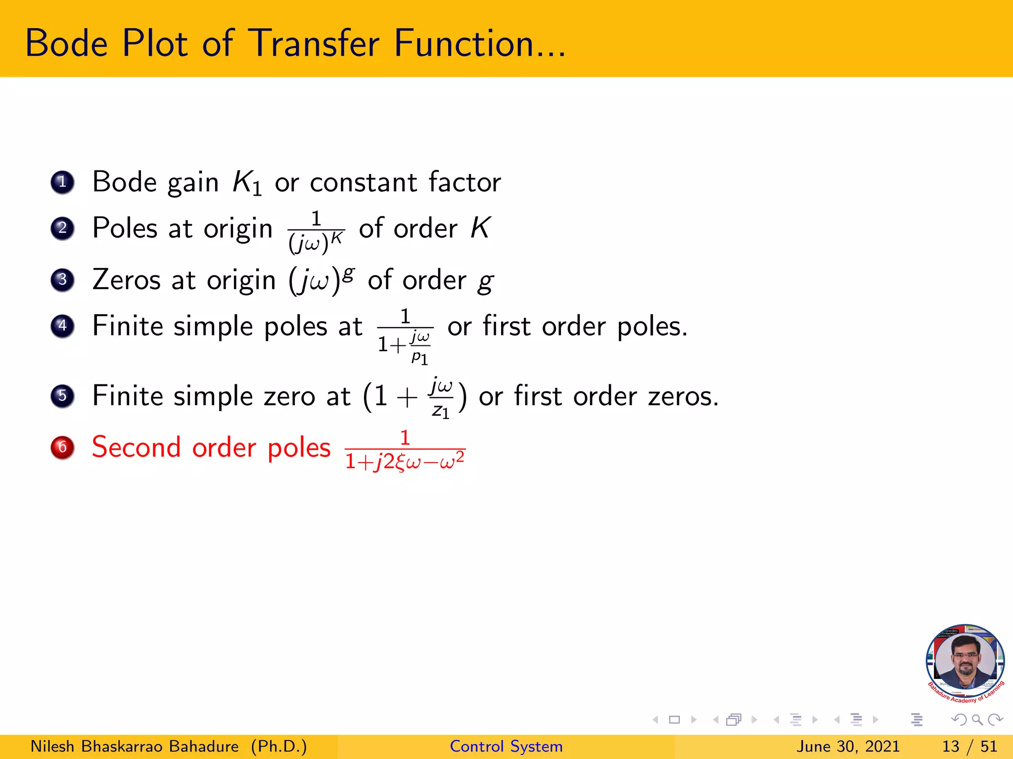 Control system bode plot | PDF