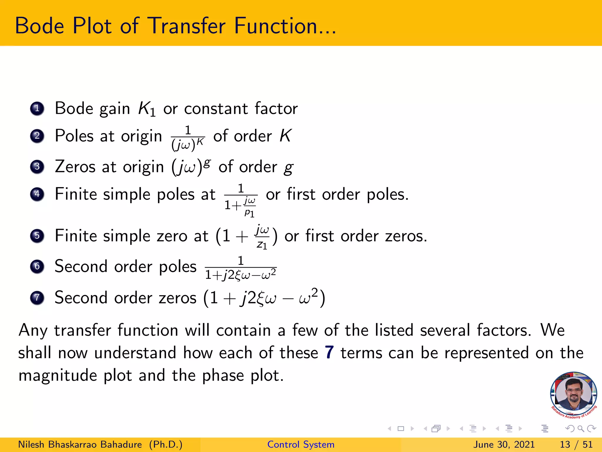 Control system bode plot | PDF