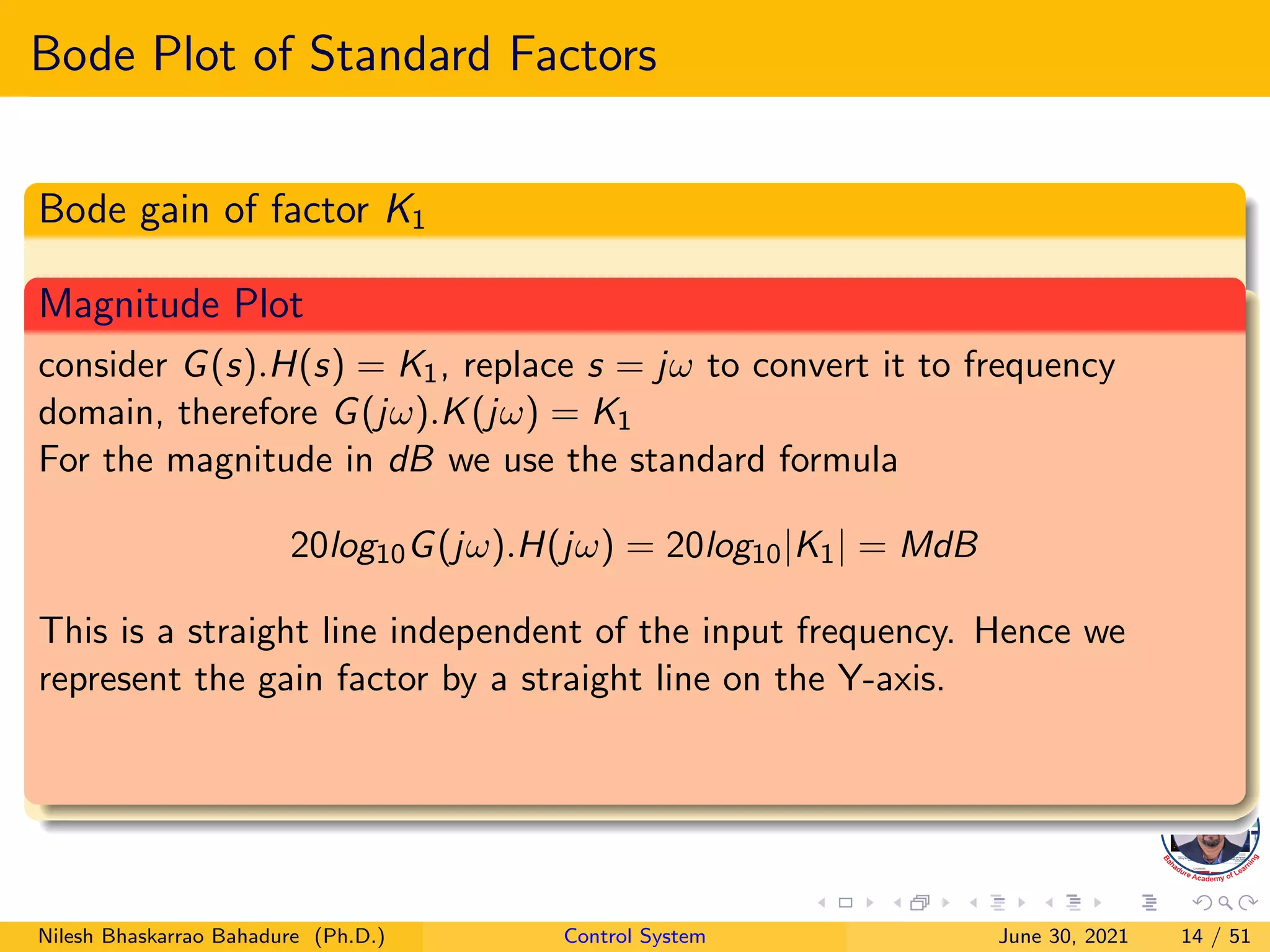 Control system bode plot | PDF
