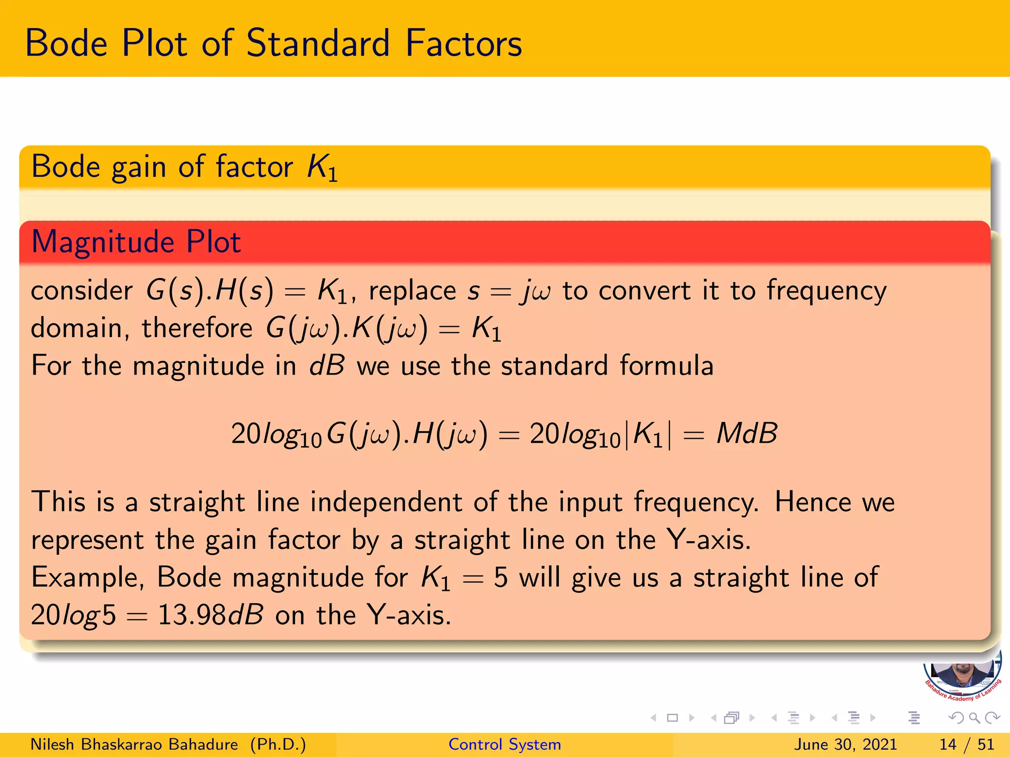Control system bode plot | PDF