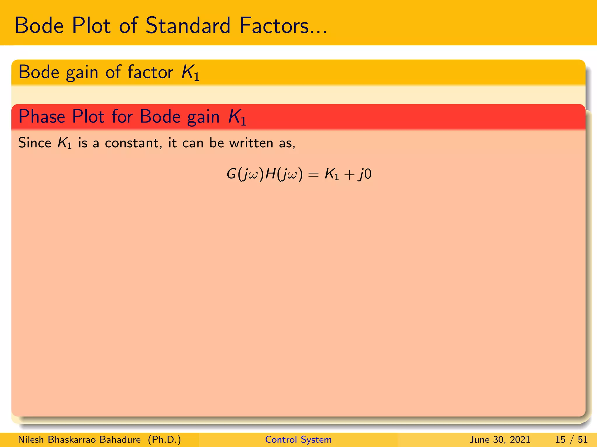 Control system bode plot | PDF