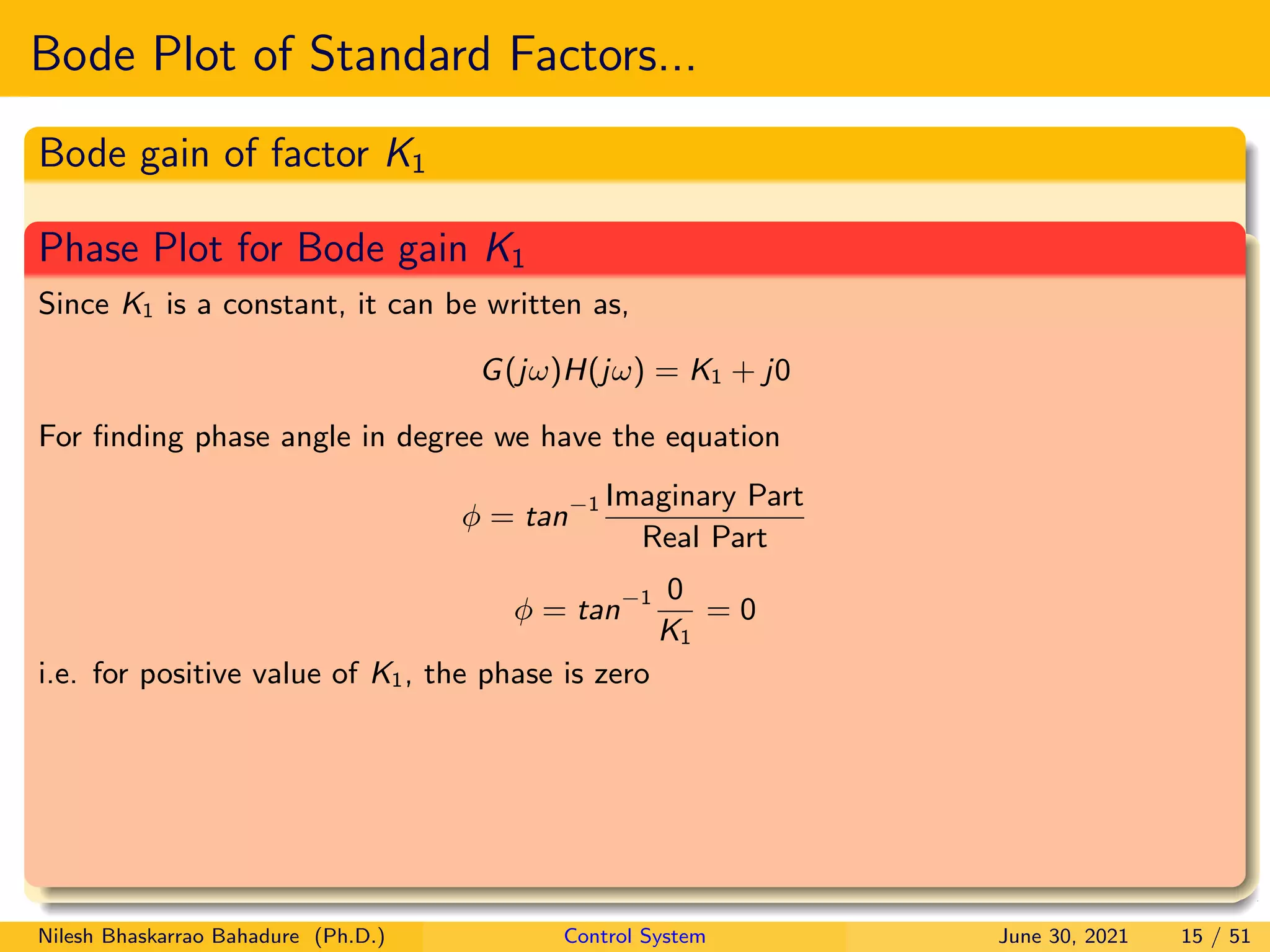 Control system bode plot | PDF