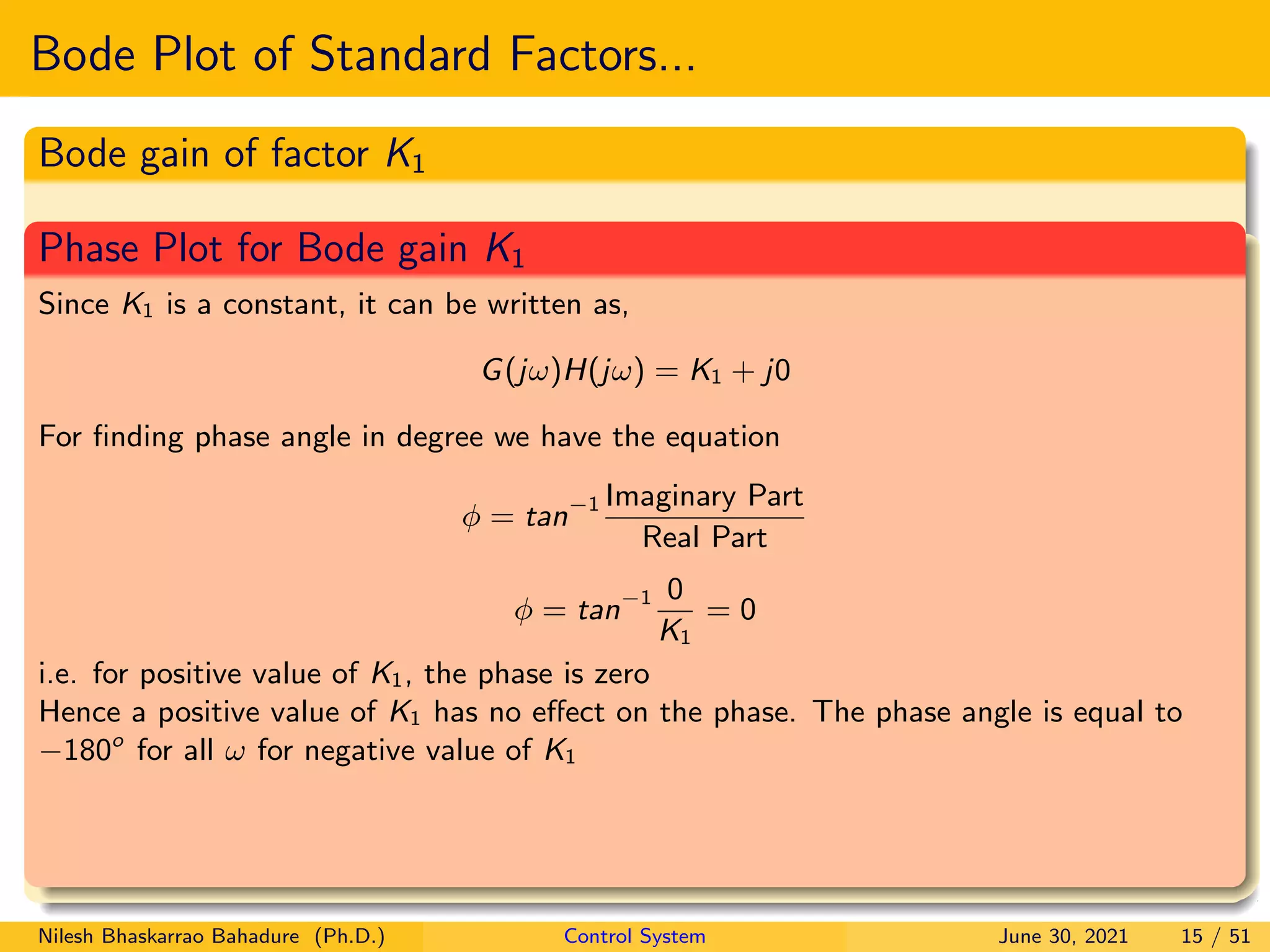 Control system bode plot | PDF