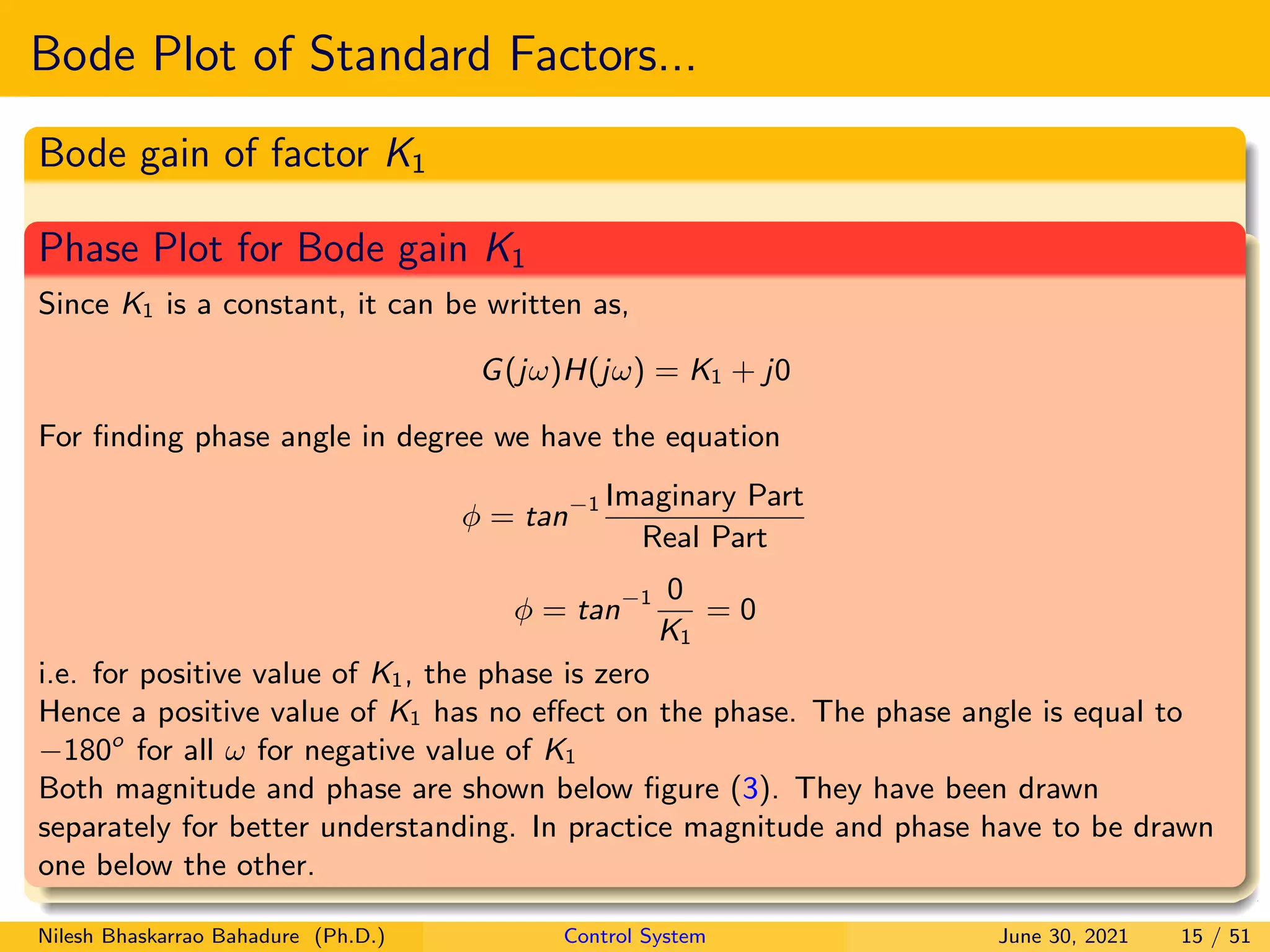 Control system bode plot | PDF