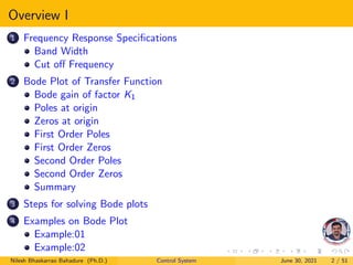 Control system bode plot | PDF