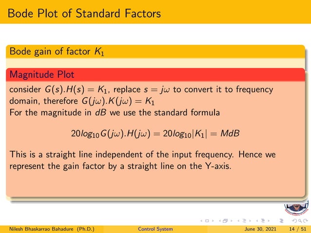 Control system bode plot | PDF