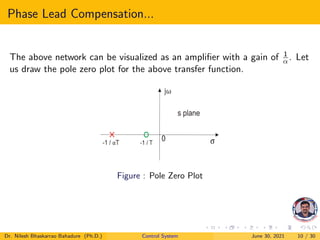 Control system compensator lag lead | PDF