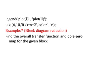 Control system concepts by using matlab | PPT