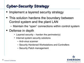 Control System Cyber Security - A Different Approach | PPT