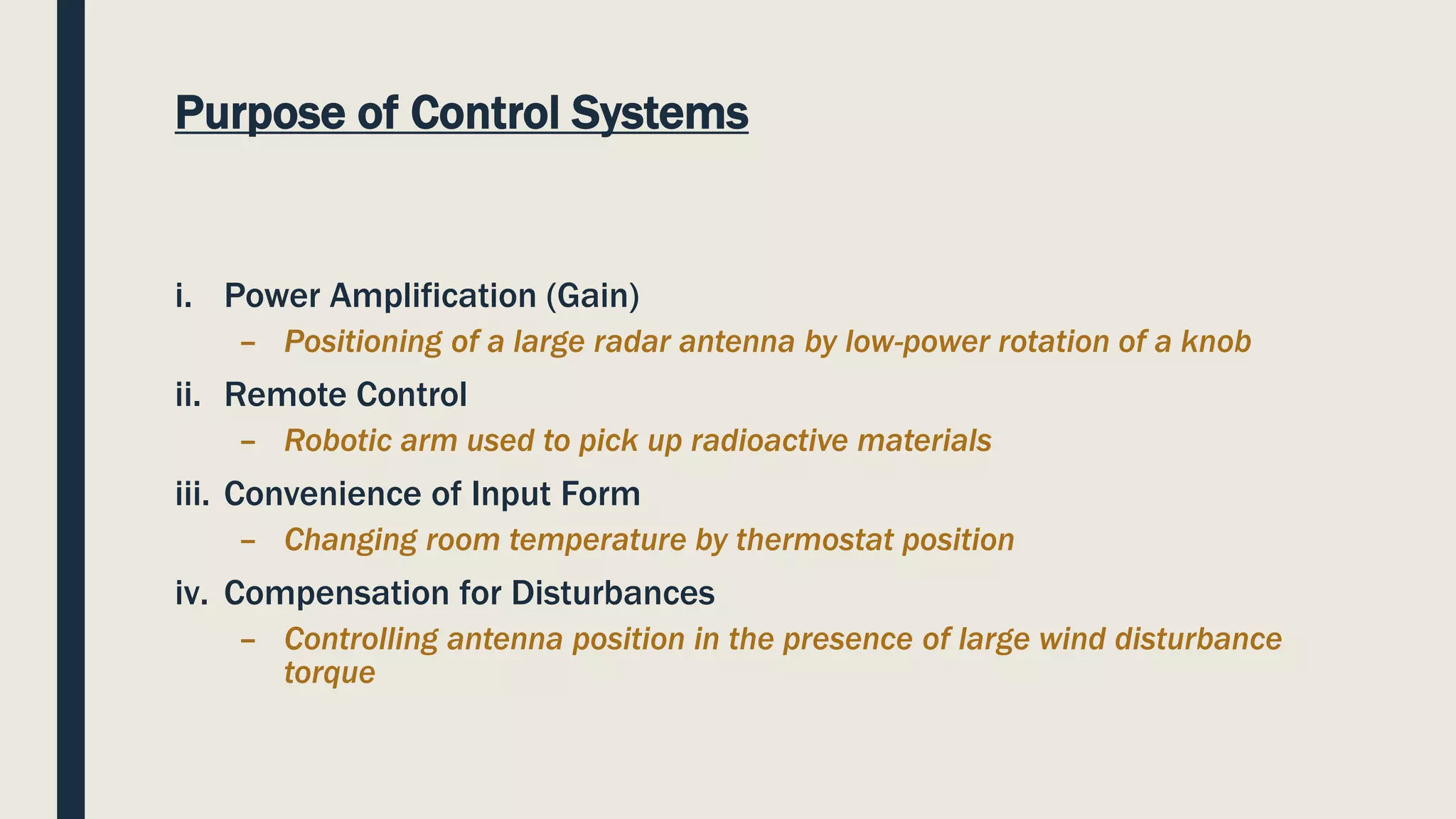 Control System Design | PPTX