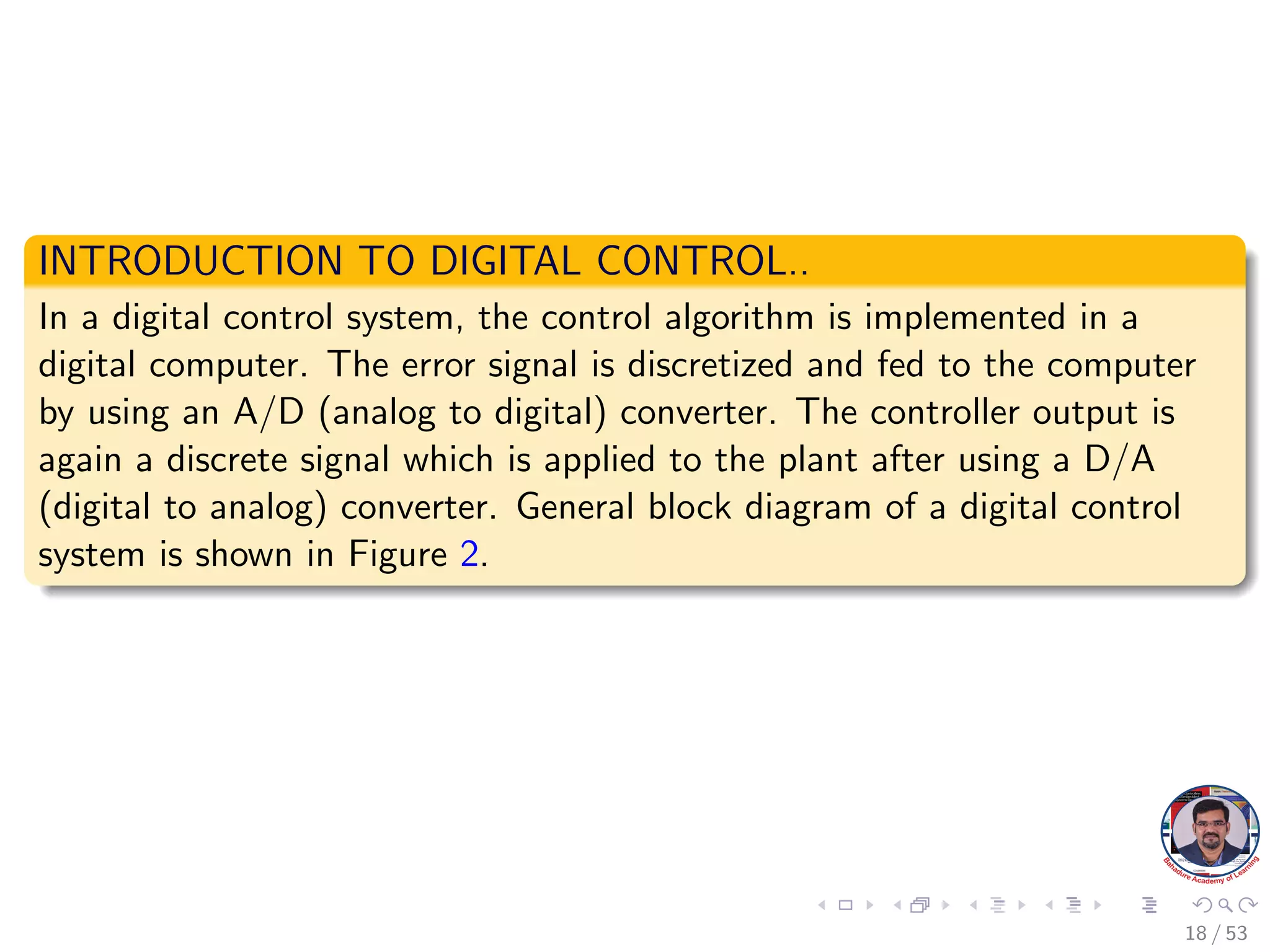 Control system digital control | PDF
