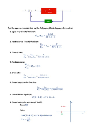 Control system exercise | PDF | Technology & Computing