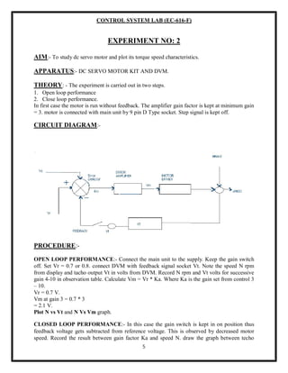 Control_System_Lab.pdf | Radio Control | Hobbies & Interests