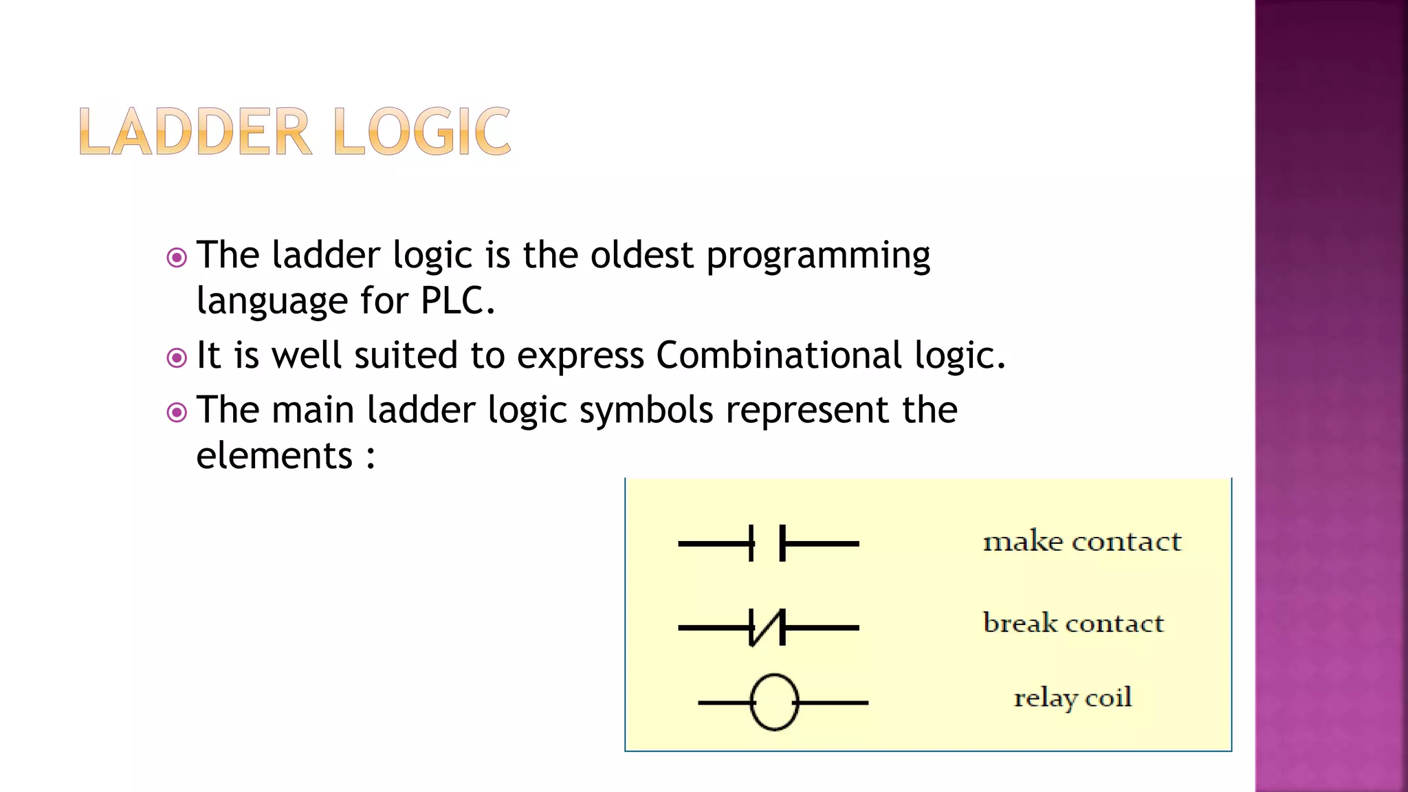 PLC(Programmable Logic Controller)-Control system Engineering. | PPTX | Computing | Technology ...