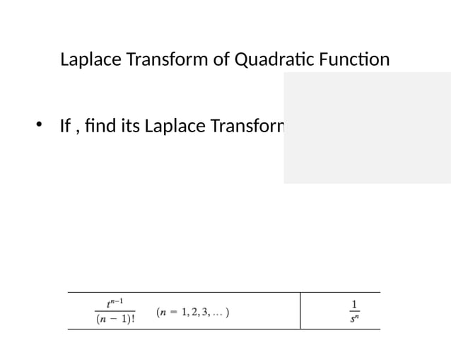 Control System Lect. 2.pptx decerpt the laplace transformer | PPTX