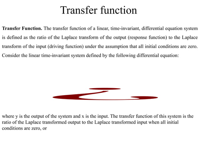 Control System Lect. 2.pptx decerpt the laplace transformer | PPTX