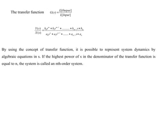 Control System Lect. 2.pptx decerpt the laplace transformer | PPTX
