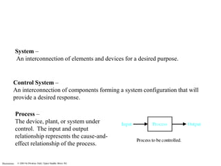 Control system lectures | PPTX