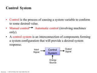 Control system lectures | PPTX