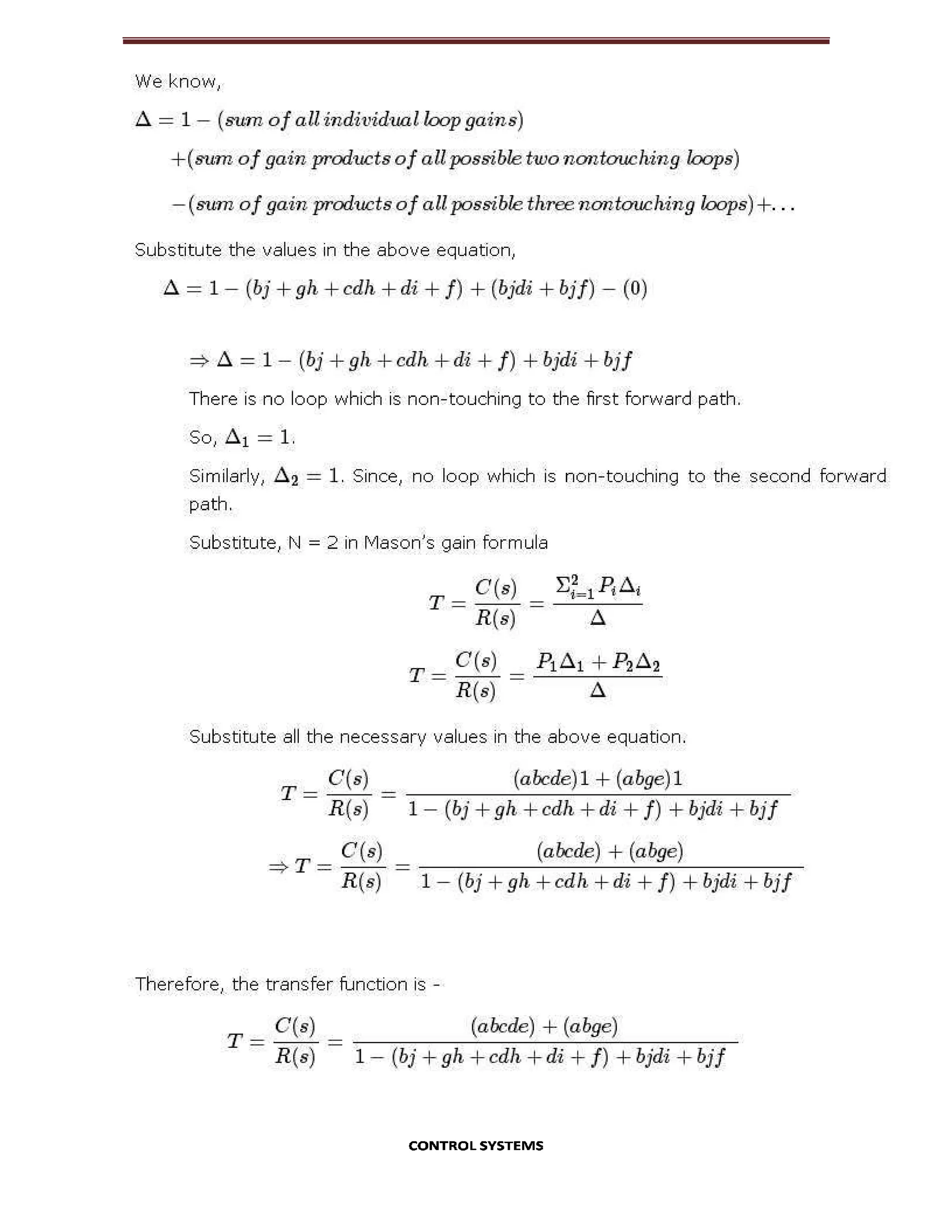 Control system notes chapter 1 | PDF
