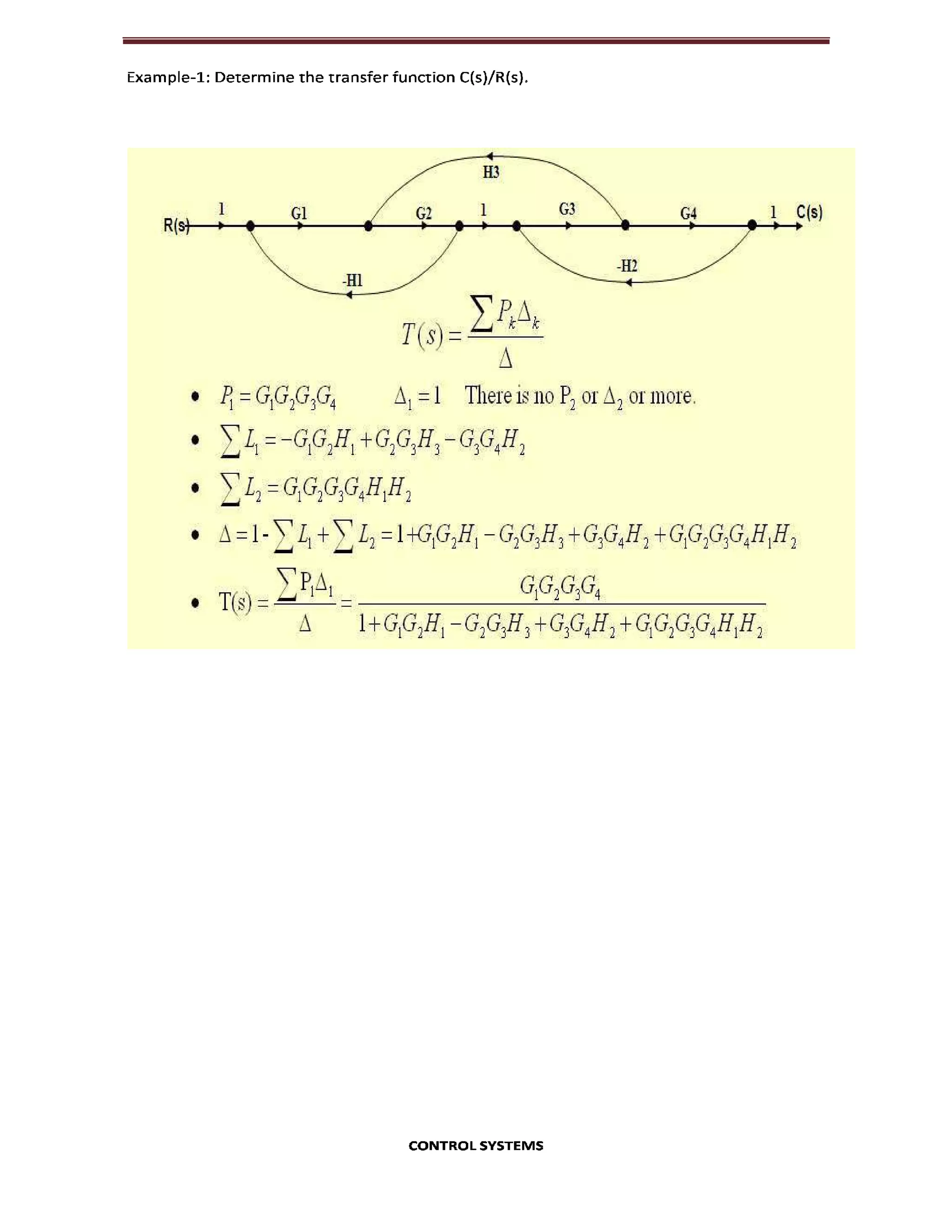 Control system notes chapter 1 | PDF