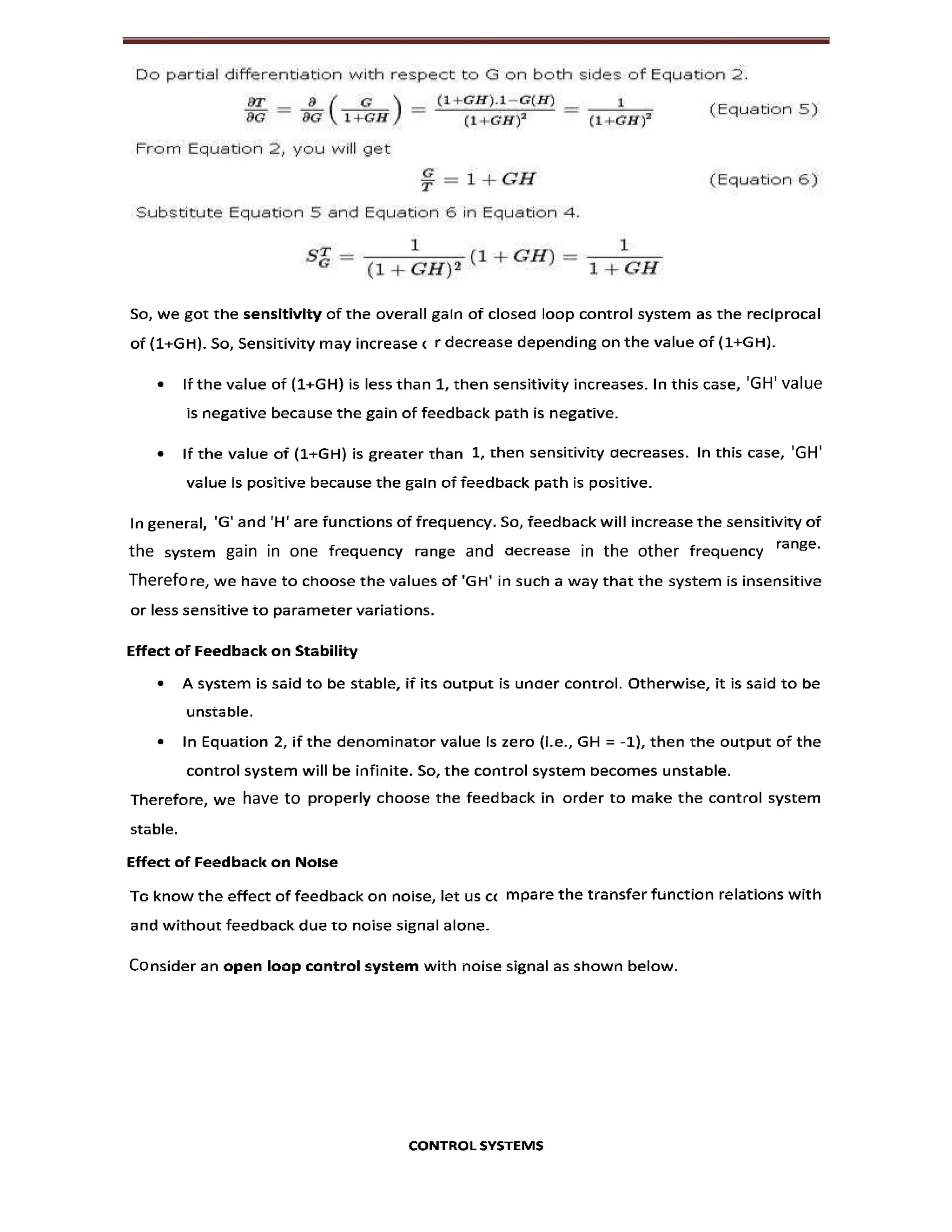 Control system notes chapter 1 | PDF