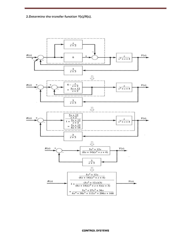 Control system notes chapter 1 | PDF | Free Download