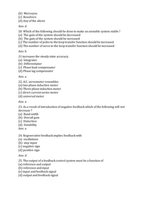 Control system objective_type_questions | DOCX