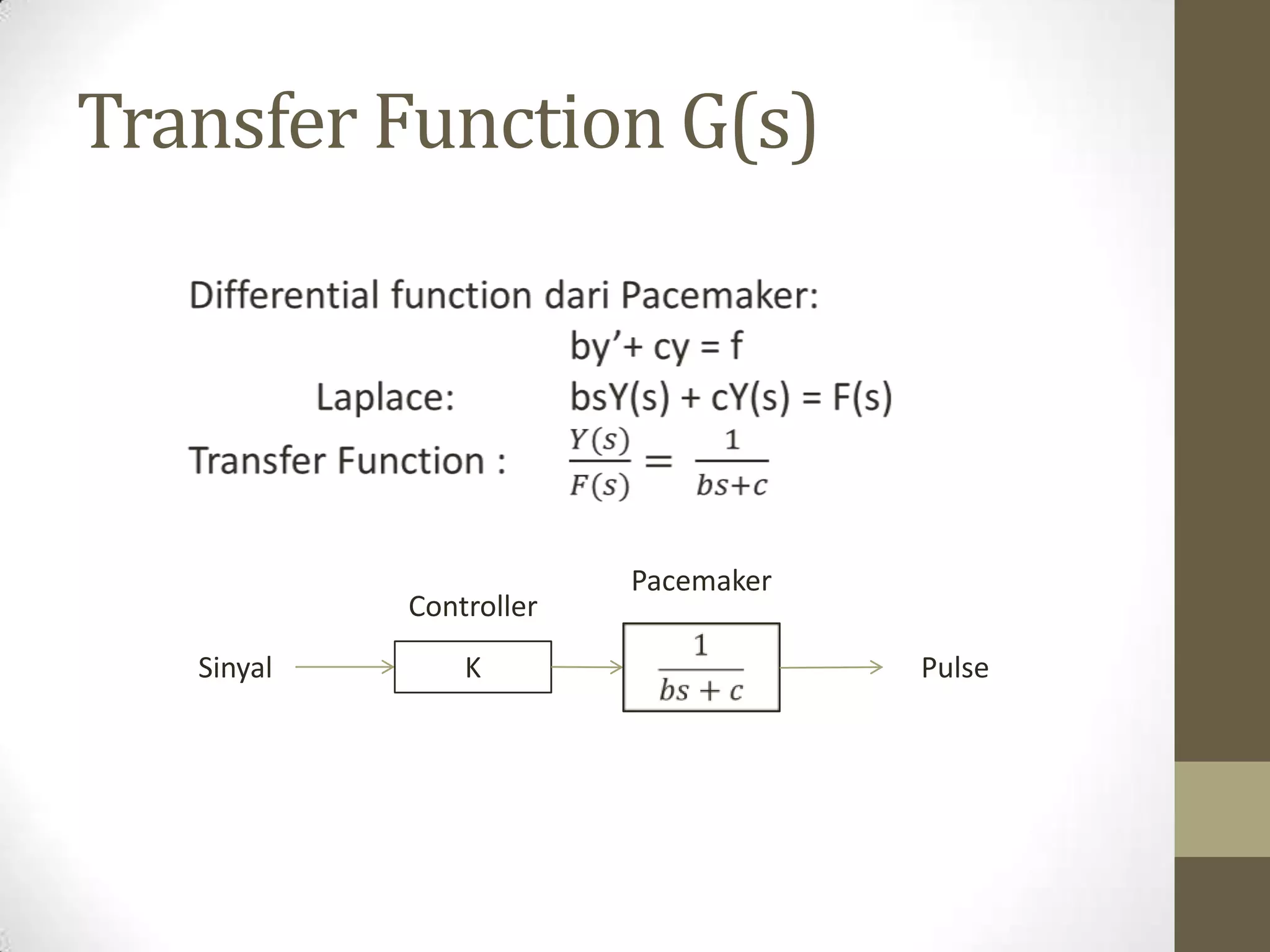 Control system of pacemaker | PPT